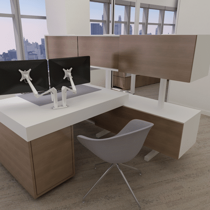 Private Workstation - Meadows Office Interiors Meadows Office Interiors